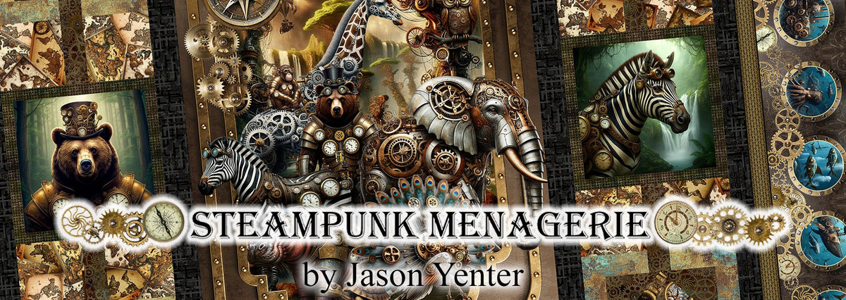 Steampunk Menagerie by Jason Yenter | Little Turtle Cottage