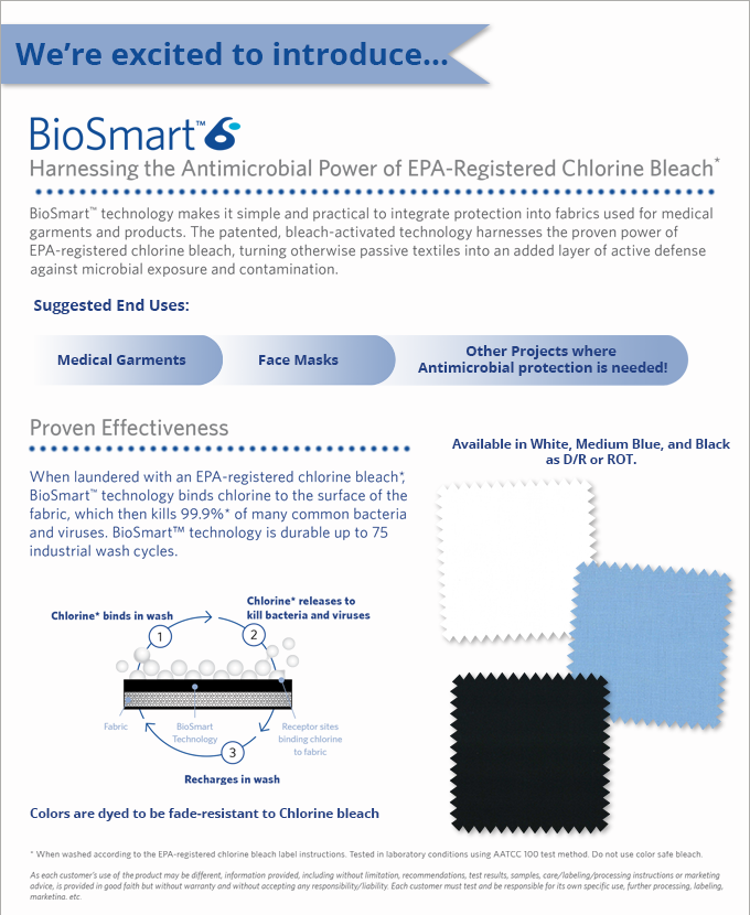 BioSmart™ Antimicrobial Cloth | Little Turtle Cottage
