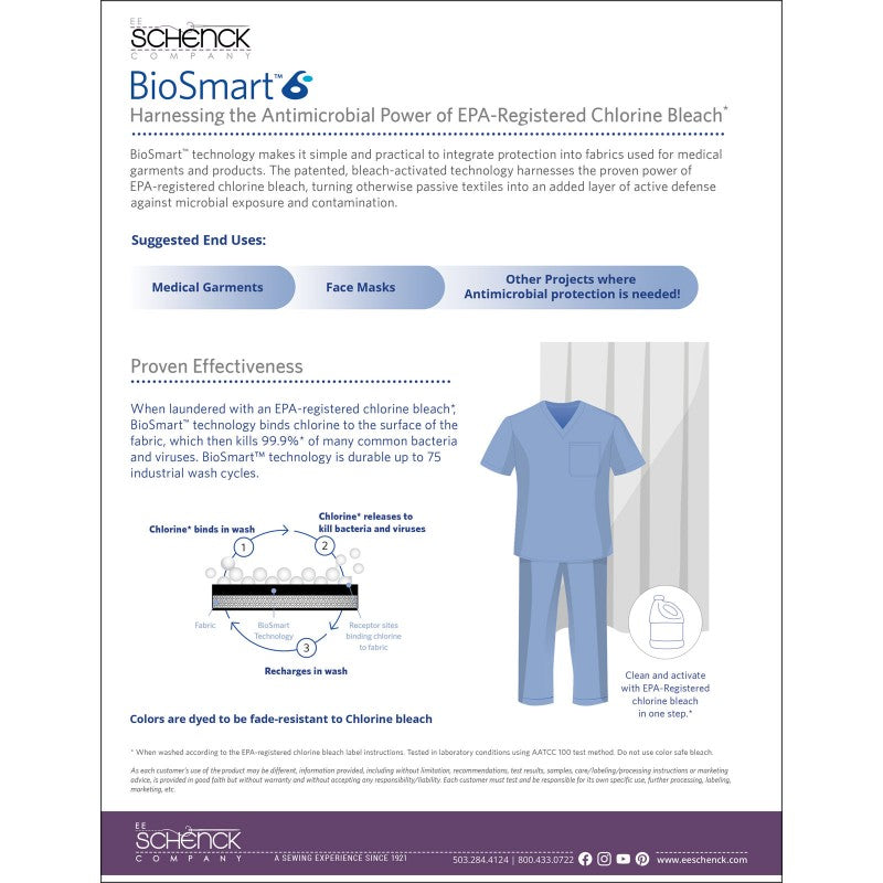 BioSmart™ Antimicrobial Cloth | Little Turtle Cottage