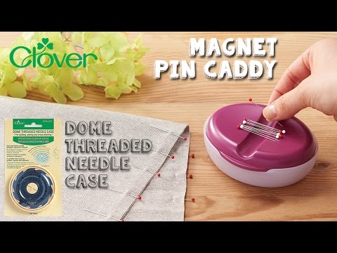 Clover Magnet Pin Caddy Heart Shape 9602 | Little Turtle Cottage