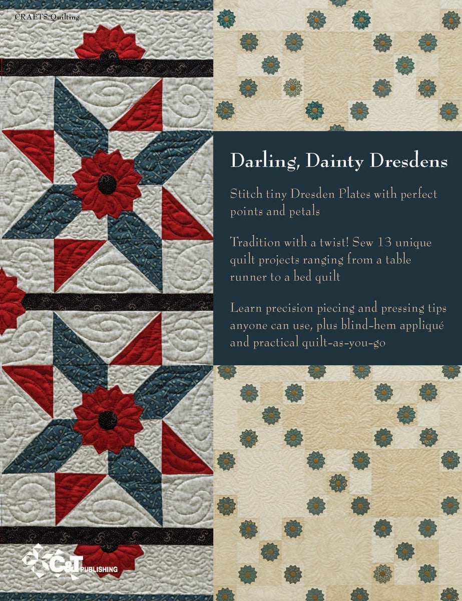 Dresden Quilt Workshop Book by Susan Marth | Little Turtle Cottage